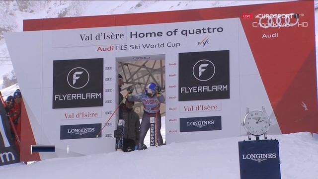 Горные лыжи. Кубок мира 2017⁄2018. Валь-д'Изер. Мужчины. Слалом-гигант. 2-я попытка 9.12.2017