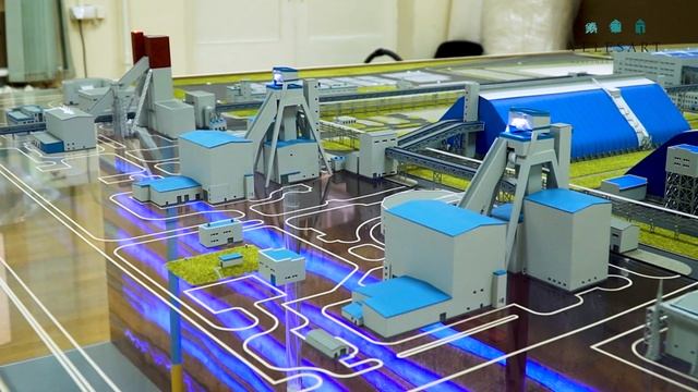 Промышленный макет завода горно-обогатительного комбината | Макетная мастерская «VELESART»