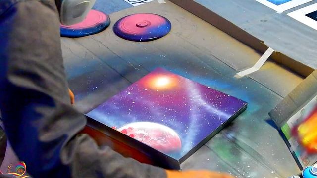 Рисование баллончиками Spray painting