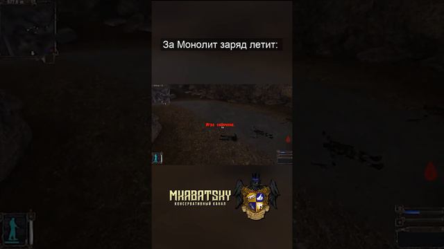 За Монолит заряд летит #Shorts #stalker #mkabatsky