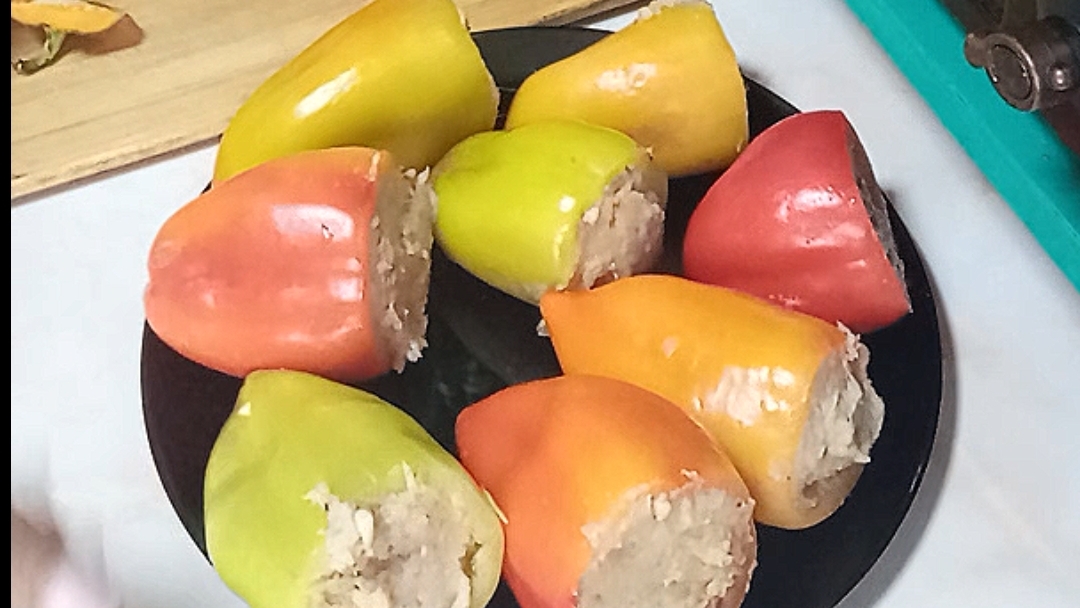 Перец Фаршированный #Готовим вместе