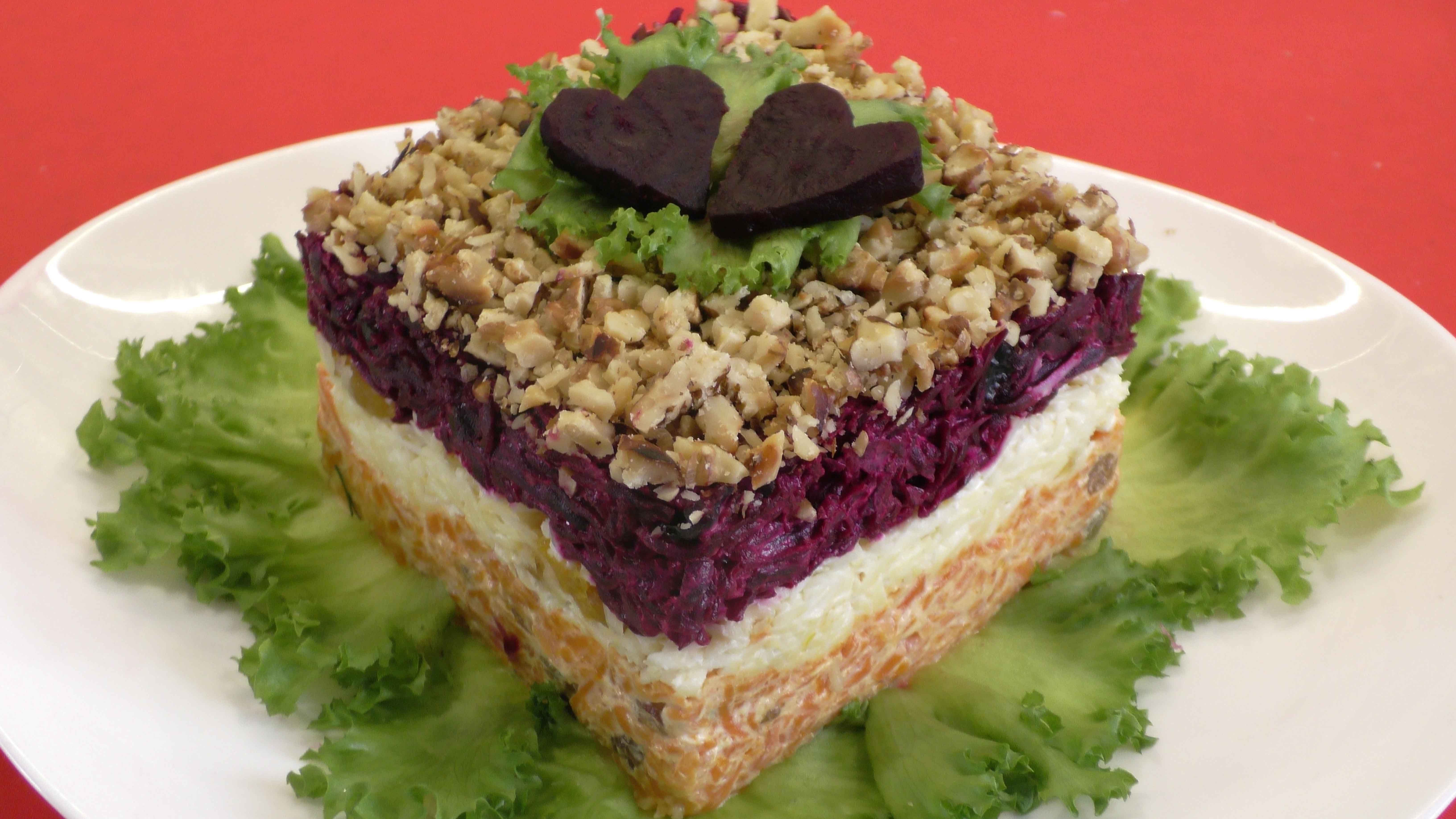 Восхитительный салат  "ПОЦЕЛУЙ ЛЮБИМОЙ". Незабываемый вкус!