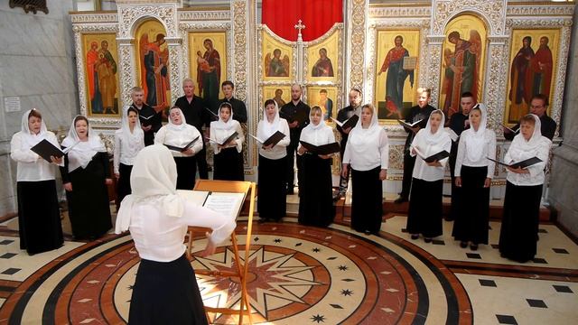 Архиерейский хор храма Христа Спасителя г.Калининграда.