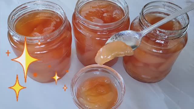 Божественное варенье из груш, с нежным янтарным цветом и чудесным ароматом))