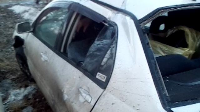 ДТП на Седанке - ММС в столбах.