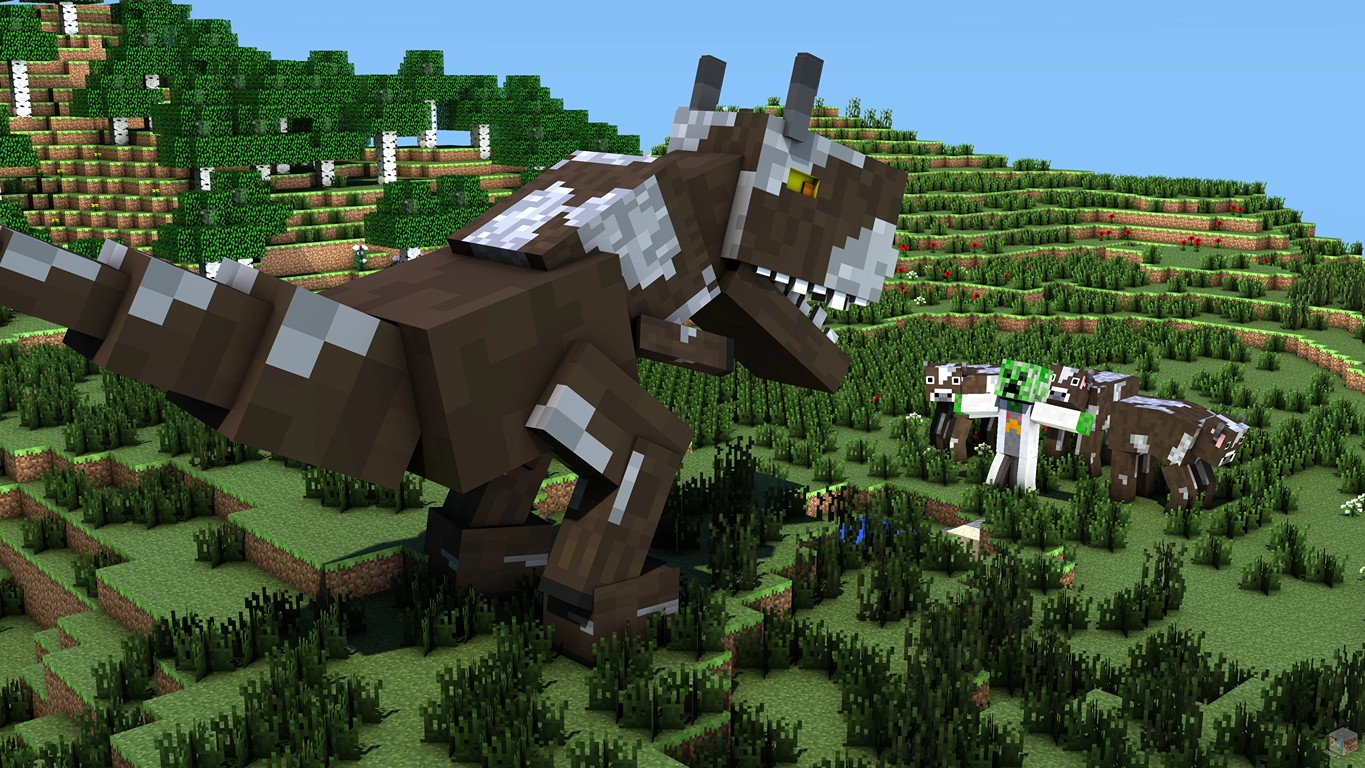 УЧЁНЫЙ КРИПЕР ПРОТИВ ДИНОЗАВРОВ В МАЙНКРАФТ | Май Нер Minecraft