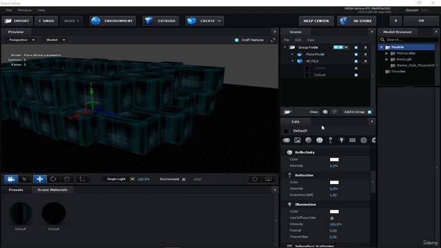 15 - 016 Add HUD materials to the scene
