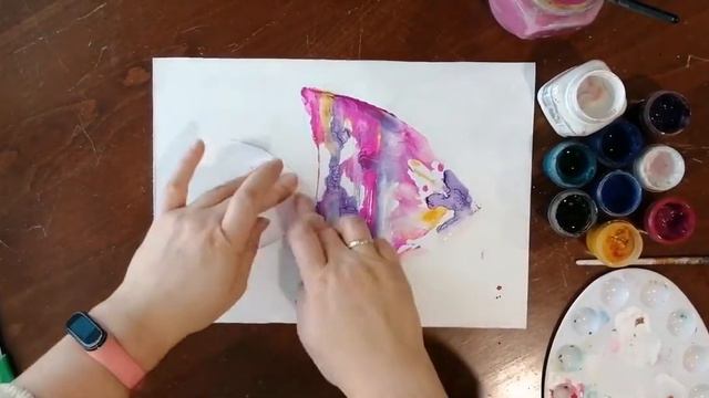 Мастер-класс «Рисунок в технике монотипия»