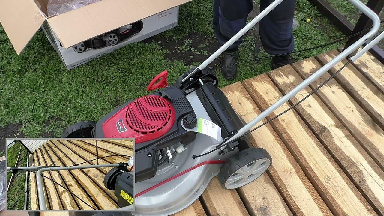 Газонокосилка бензиновая самоходная AL- KO SP-S 5.10/Petrol lawn mower AL-KO SP-S 5.10