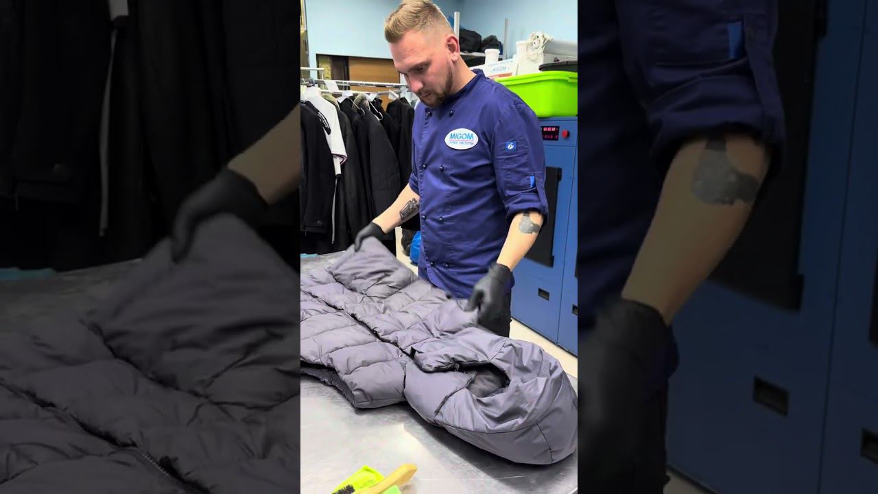 Аквачистка пуховиков в Сочи