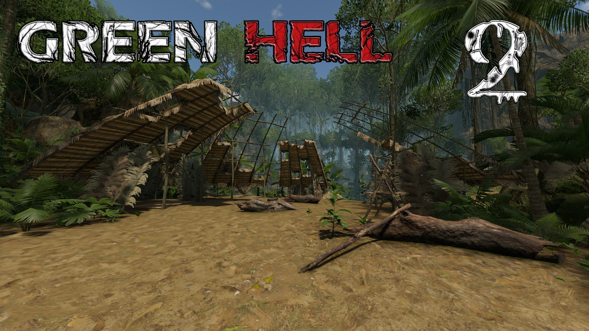 GREEN HELL #2 Построил лагерь и нашёл деревню