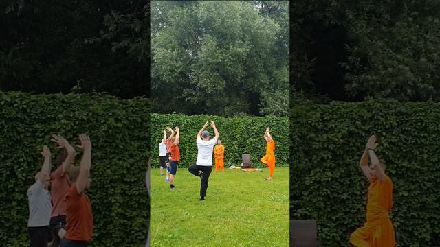 Йога зарядка отель Мистраль