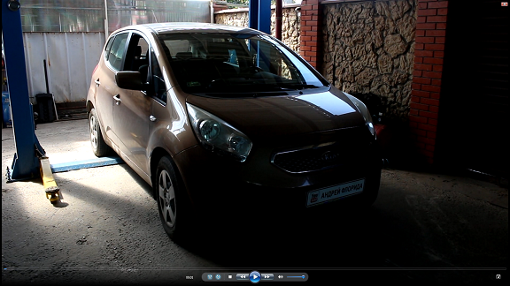 Не открывается задняя правая дверь на Kia Venga 1,4 Киа Венга 2010 1часть