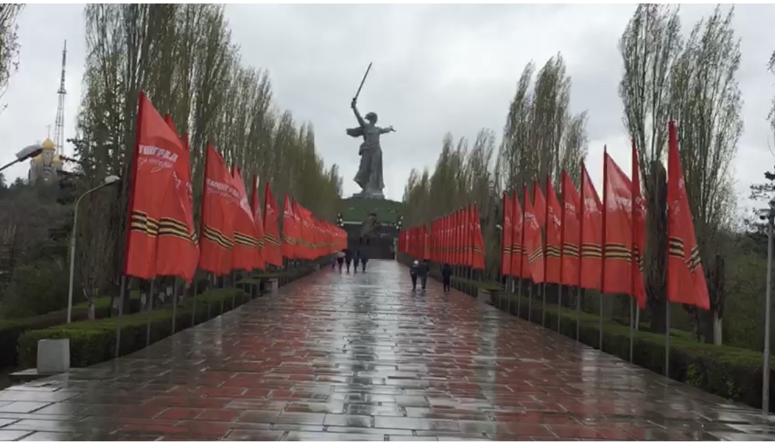 С днём ПОБЕДЫ !Мамаев курган  Музей-заповедник «Сталинградская битва».