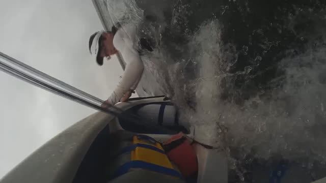 Техника управления парусным судном - Швертботы - Dinghy Optimist Кильнулся