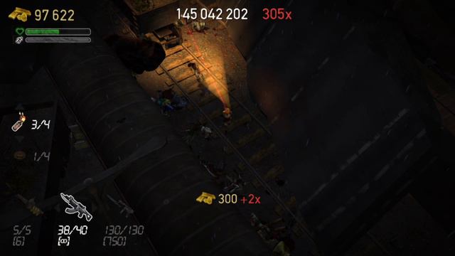 (8)Dead Nation, первое прохождение уровень 8, выше среднего