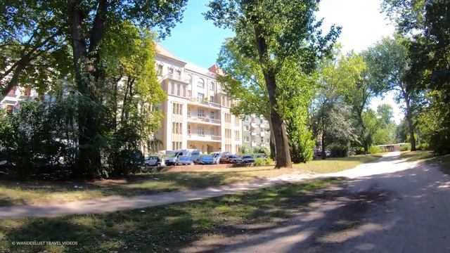 Прогулка в районе Энгельбеккен, Берлин //4k walk