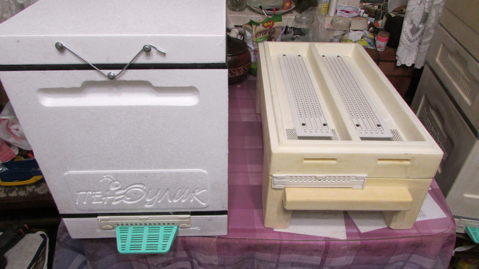 обзор и согласование между собой, 6 рамочных ульев разных производителей - фильм 2 - всего 4 фильма