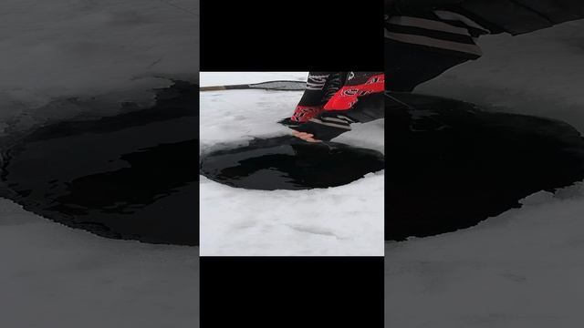 Ай да доча такого леща вытащила