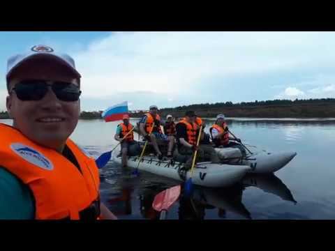 Сплав по реке Сысола в Сыктывкаре (часть 2)