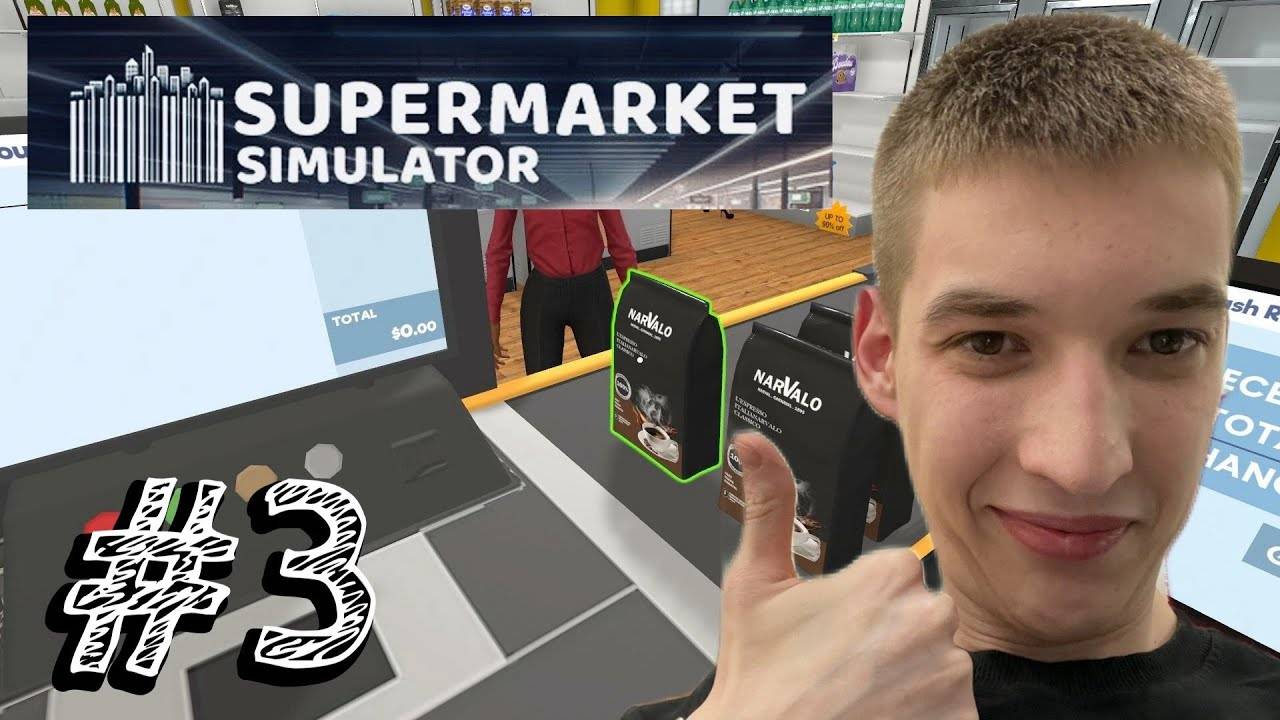 РАСШИРЕНИЕ. Прохождение #3 - Supermarket Simulator.