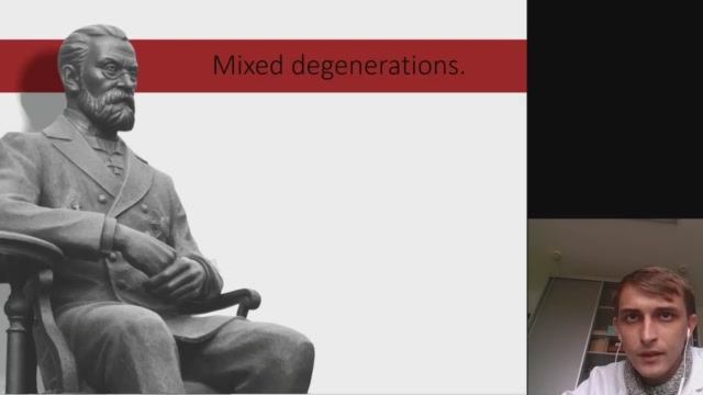 The 3rd class for EM students of 3rd year. Mixed degenerations.