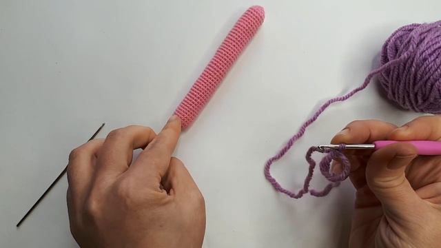 Волшебное кольцо амигуруми. Скользящее кольцо.