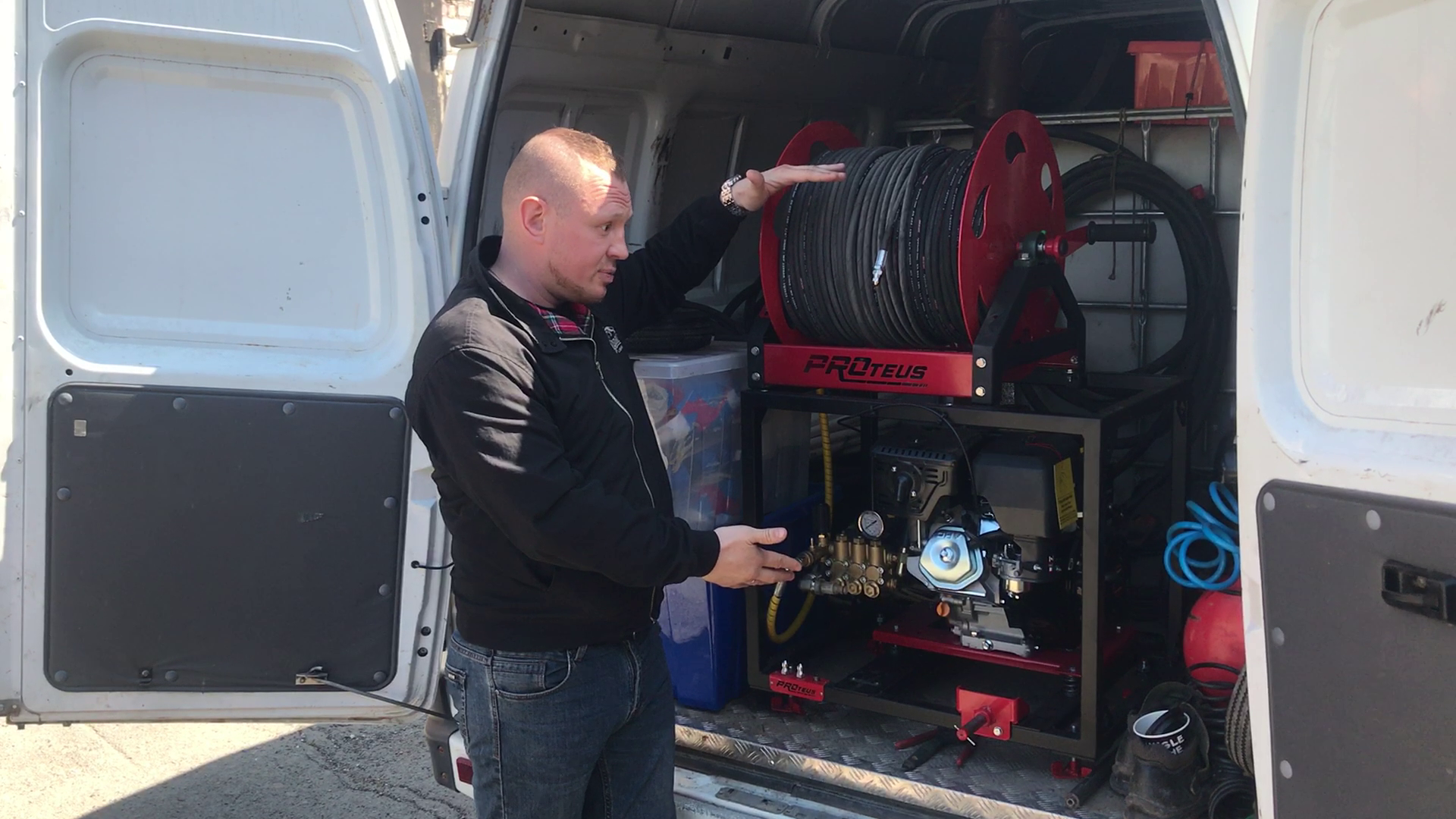 PROteus A 280/15. Универсальная гидродинамическая установка на раме трансформере