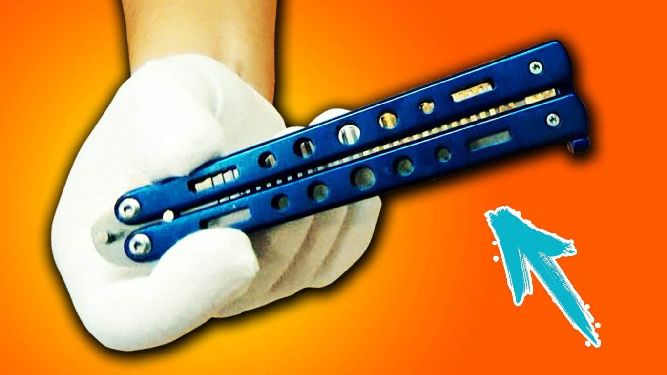 Расчёска НОЖ Бабочка! Быстрый обзор бабочки - Архив 2017