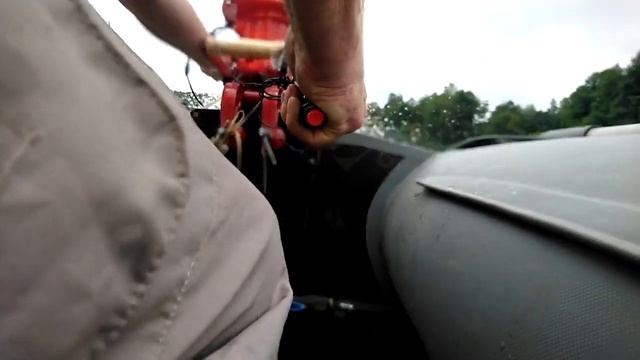 Лодочный мотор  ,,Кама,, , двигатель Урал, 11.08. 2020 г..mp4