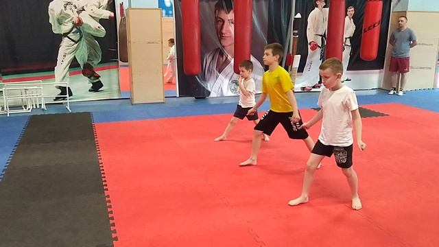 Тхэквондо - первый экзамен!