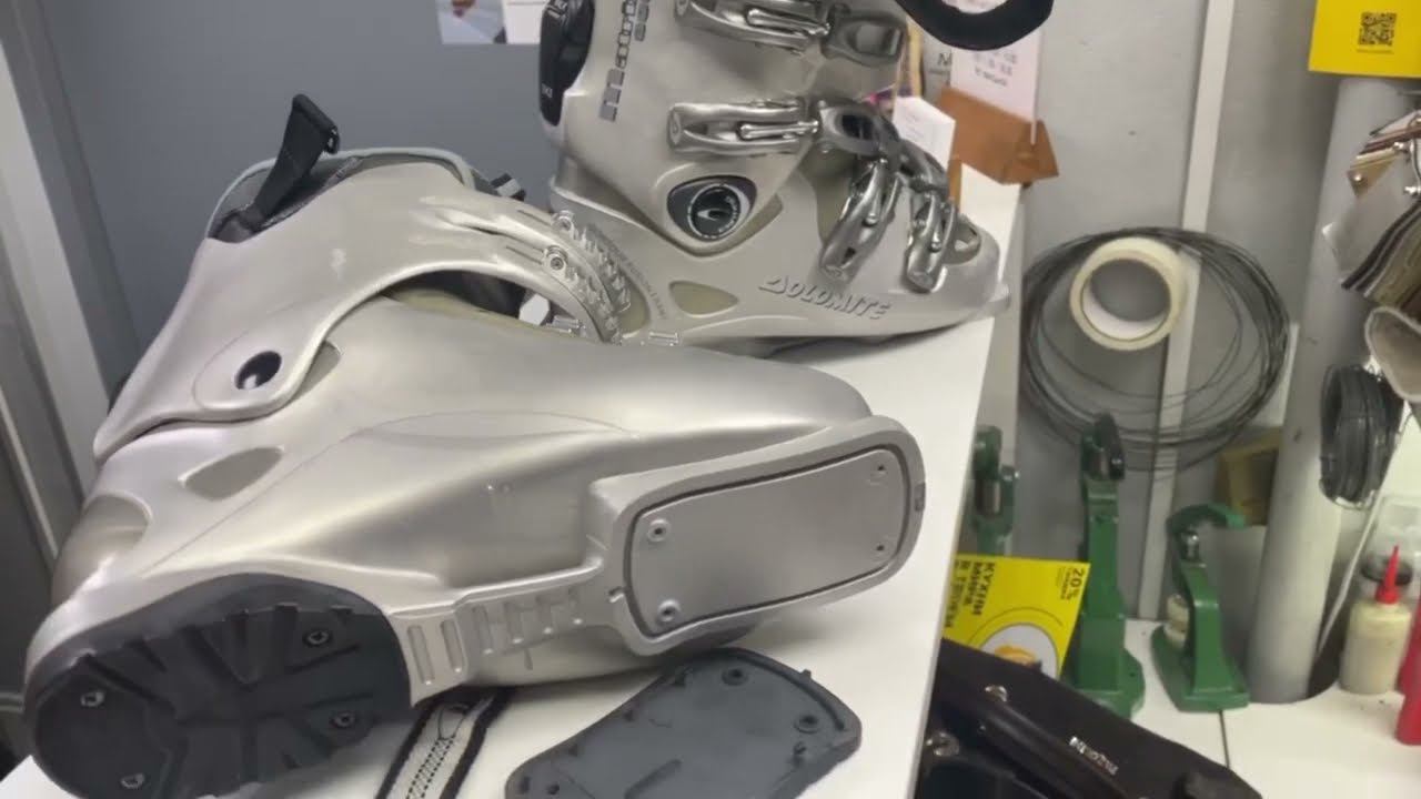 Ремонт горнолыжных ботинок. Мастерская Александра