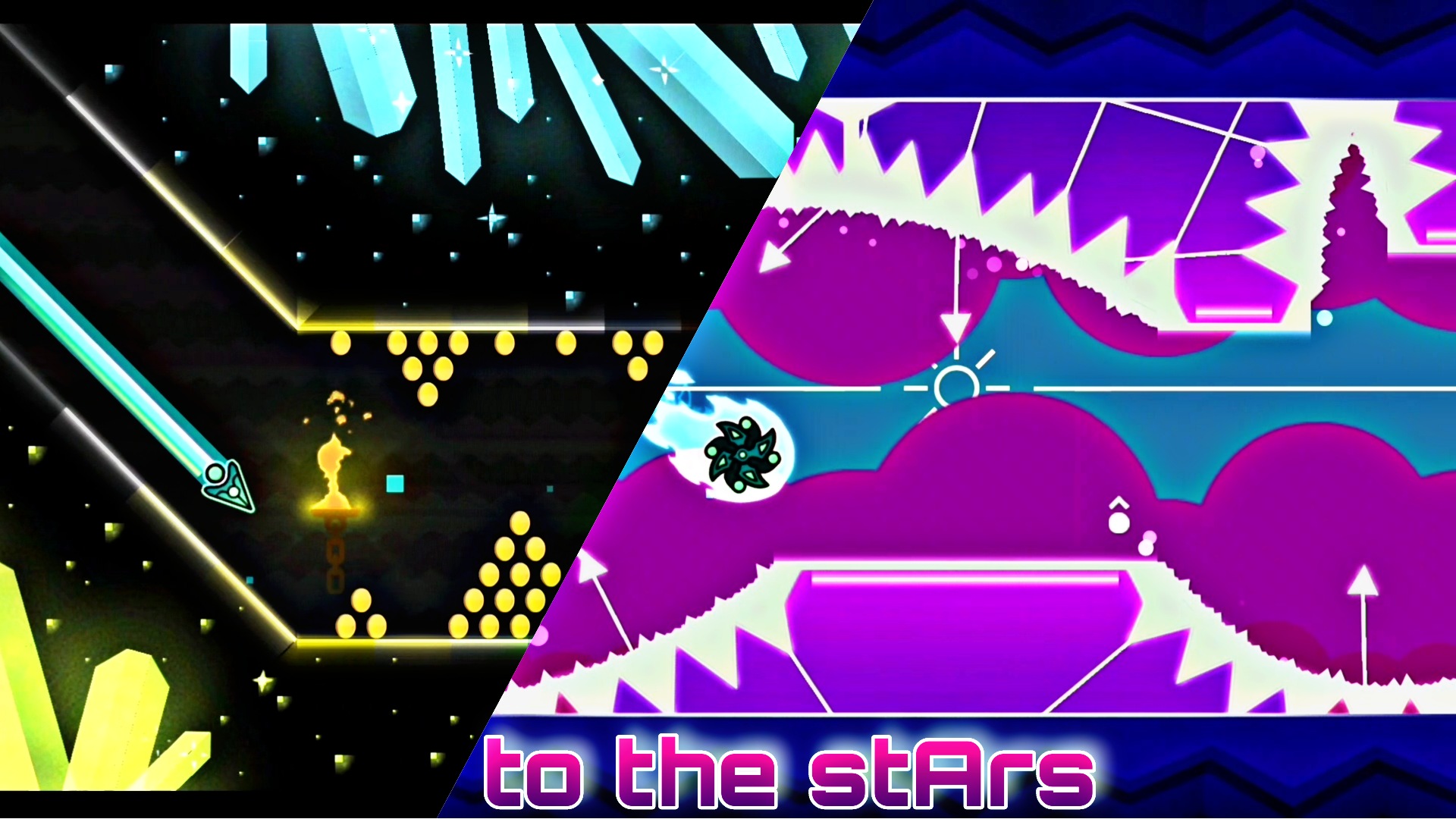 to the stArs by mintree (я) (Normal 3*) [3 coins] | Geometry Dash