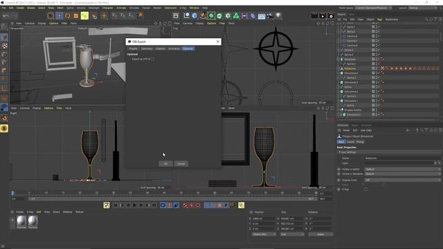 Armorpaint - Export from Cinema 4D and Import in Armorpaint