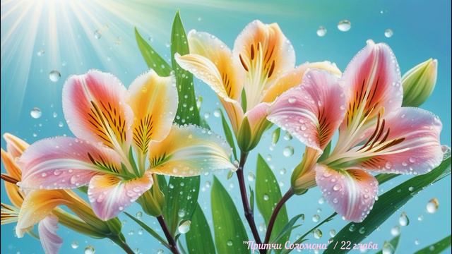 "Притчи Соломона" / 22 ГЛАВА