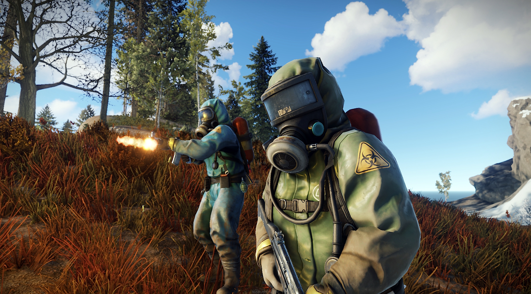 RUST ПОСЛЕ ВАЙПА С НУЛЯ хорошая игра для души, мирный PVE сервер СЕРИЯ ДВАС)))