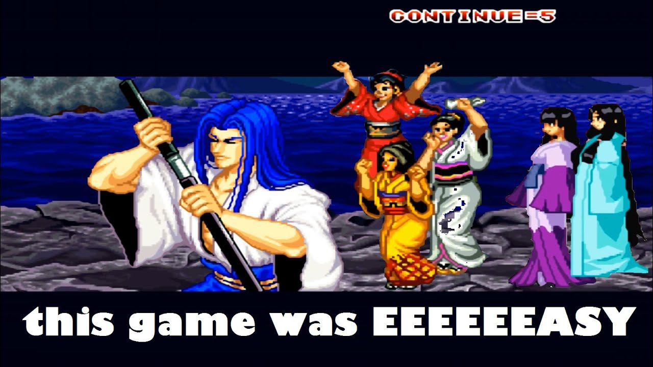 Samurai Shodown 1 (MAME) Ukyo Arcade