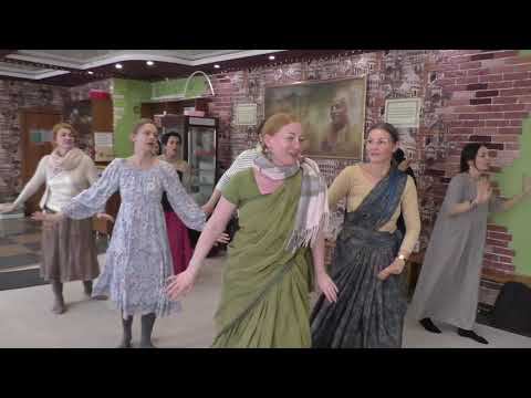 26.02.23 Приветствие Божеств. Гуру-пуджа Шриле Прабхупаде.