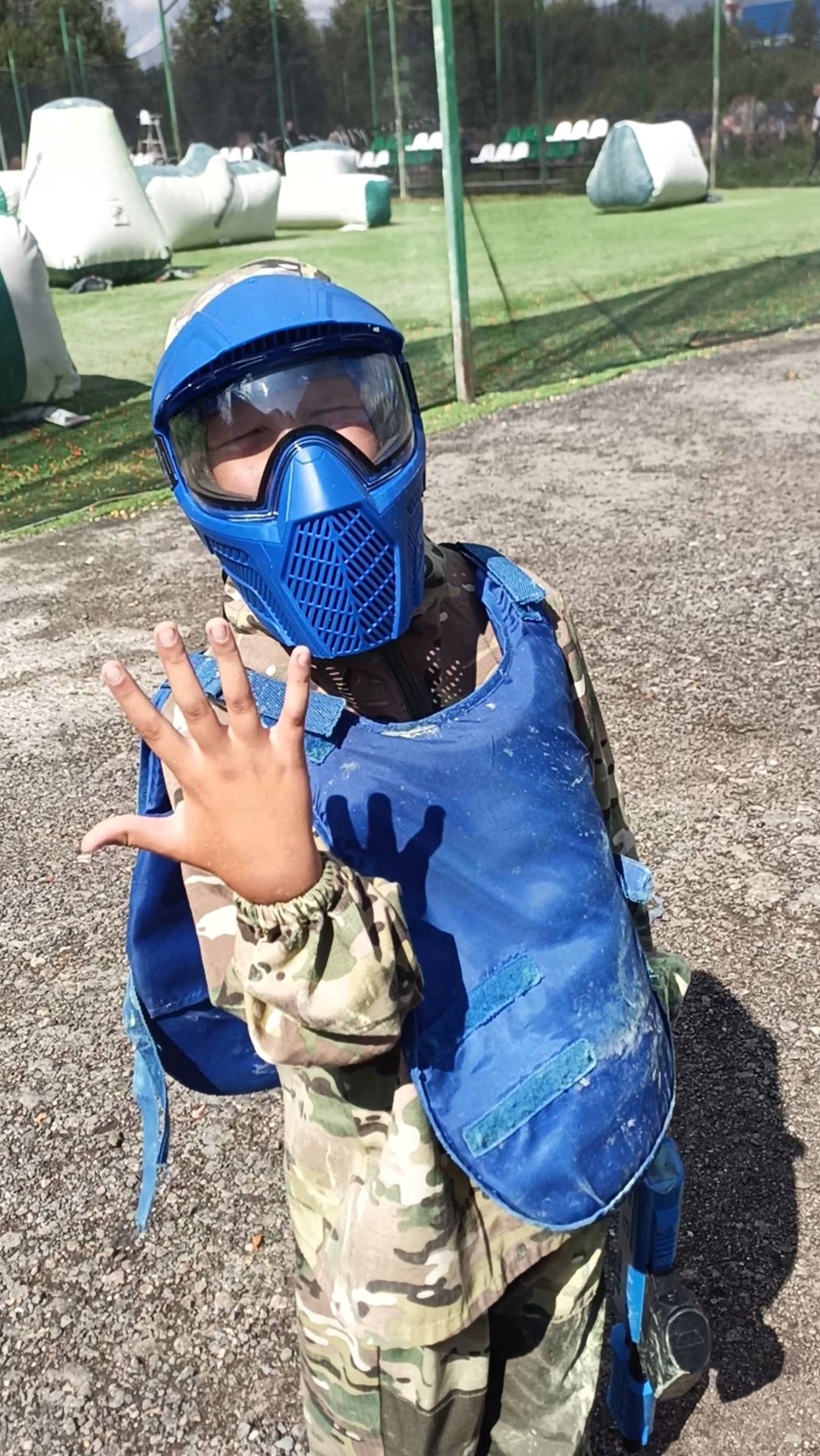 Стрельба в пейнтболе