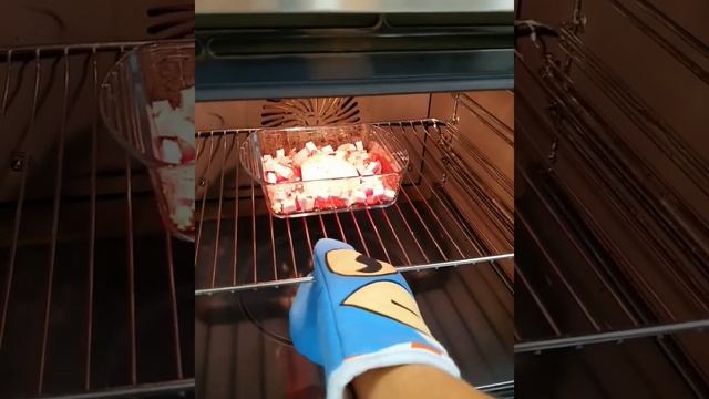 Макарошки с сыром и помидорами