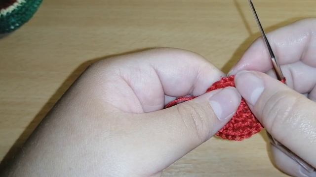 Сочная долька арбуза ? крючком (для начинающих)