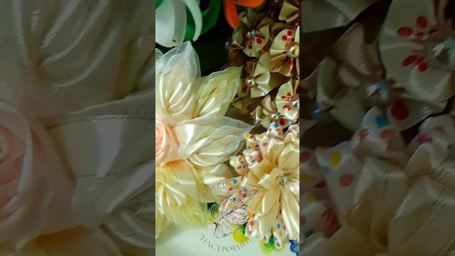 Наборы для маленьких принцесс из атласной ленты