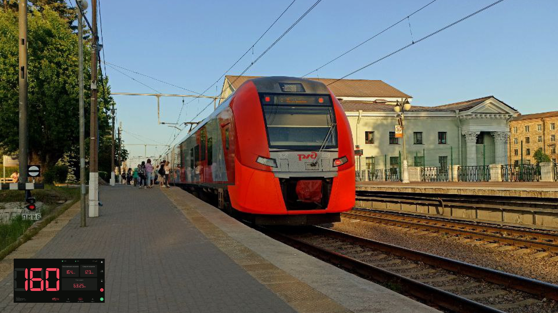 Поездка на ЭС2Г 018/019 Ласточка. Маршрут Выборг - Санкт-Петербург. Экспериментальное видео.