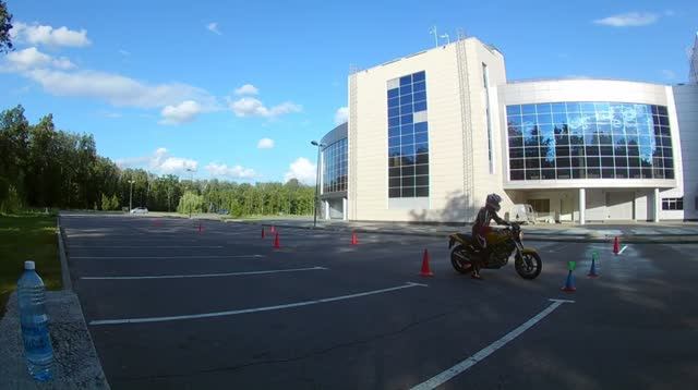 МотоДжимхана Gymkhana GP 2020: 3 этап Сергей Ризохон Honda VTR 250