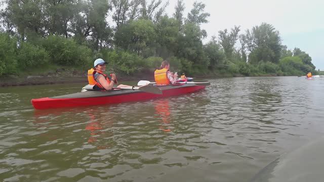 Сплав по реке Тобол