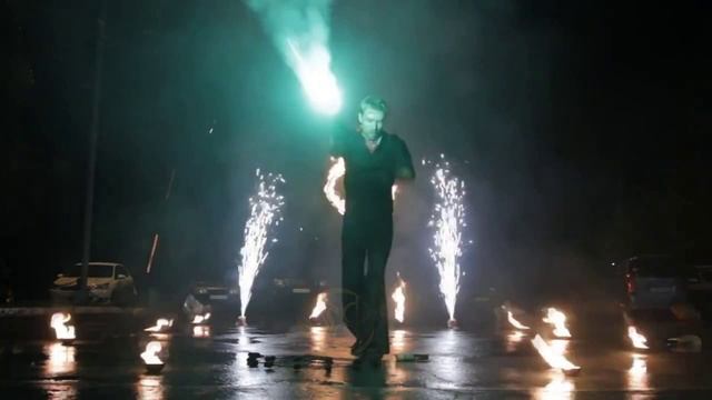 "Для Тебя" - fire show.avi