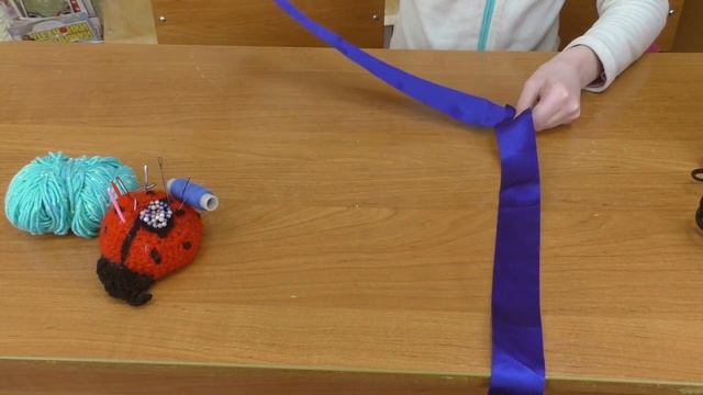 Мастер-класс "Изготовление розы из ленты"