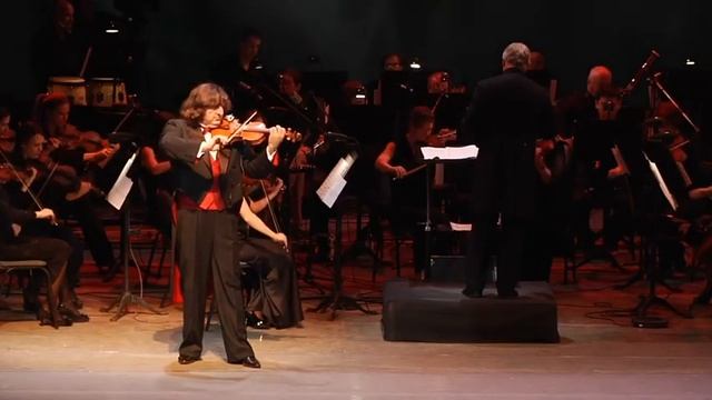 Скрипач-виртуоз Вардан Маркос с симфонический оркестром под управлением А.Чепурного - "День гнева"