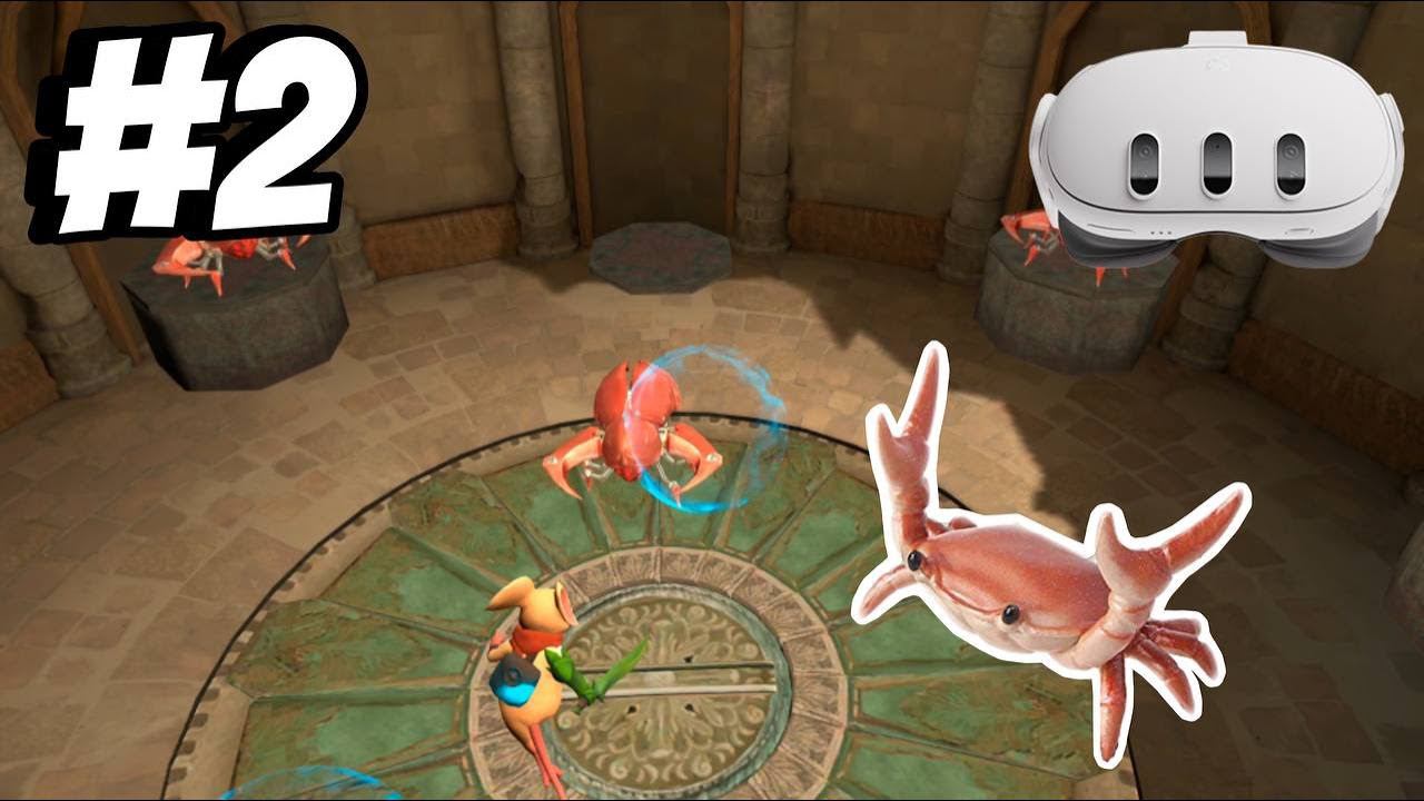 Крабы умеют стрелять! №2 | Moss VR | Quest 3