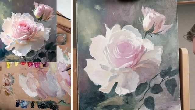 "Нежные розы. День 2" - Онлайн-урок от Михаила Мишинского
#хобби #живопись #арт #онлайнрисование